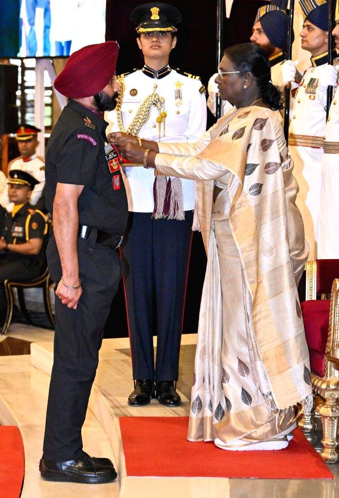 New Delhi : Gallantry Awards in Defence Investiture Ceremony - 2026 ...