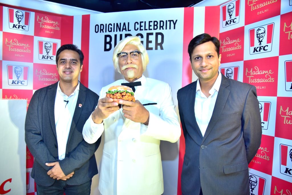 'Indian' Colonel Sanders unveils KFC's Zinger at Madame Tussauds