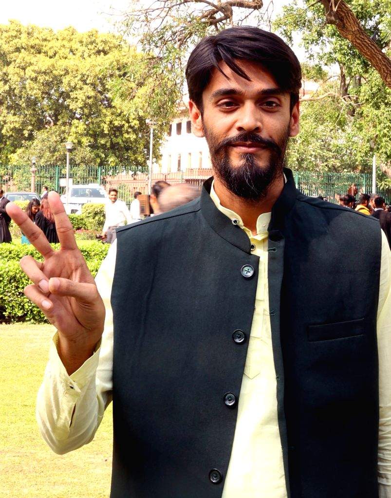ISF MLA Naushad Siddiqui at Supreme Court over Waqf Act hearing