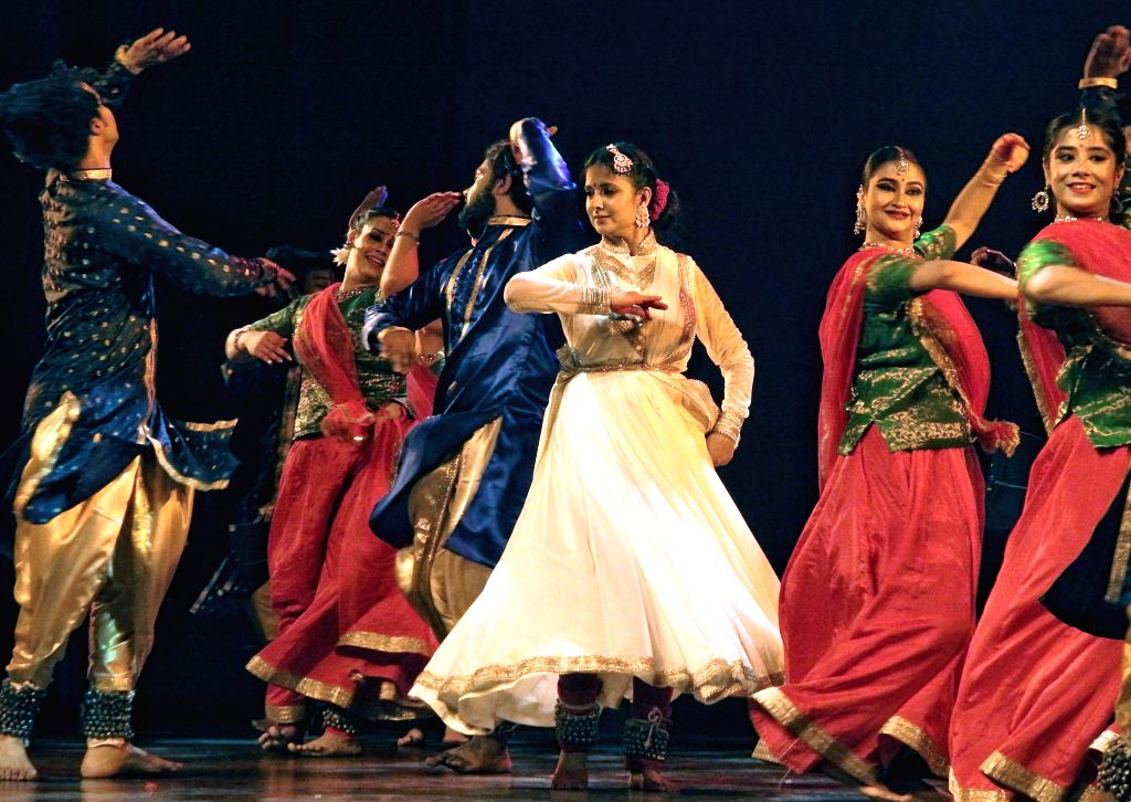 New Delhi : Kathak Dancer Anupama Jha performs during the dance drama ...