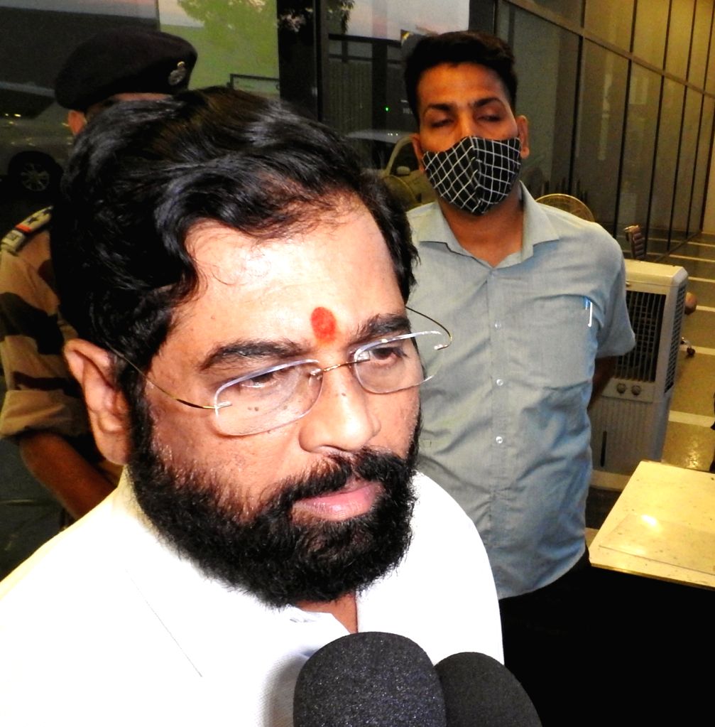 New Delhi : Maharashtra Chief Minitser Eknath Shinde along with Deputy ...