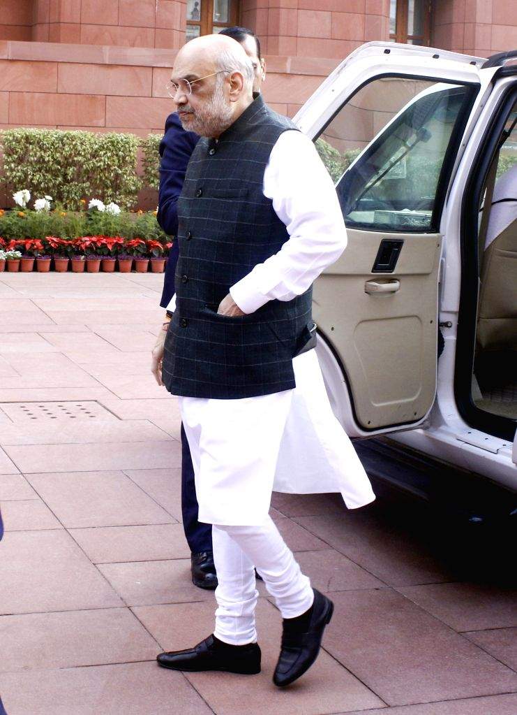 New Delhi : MPs at Parliament House