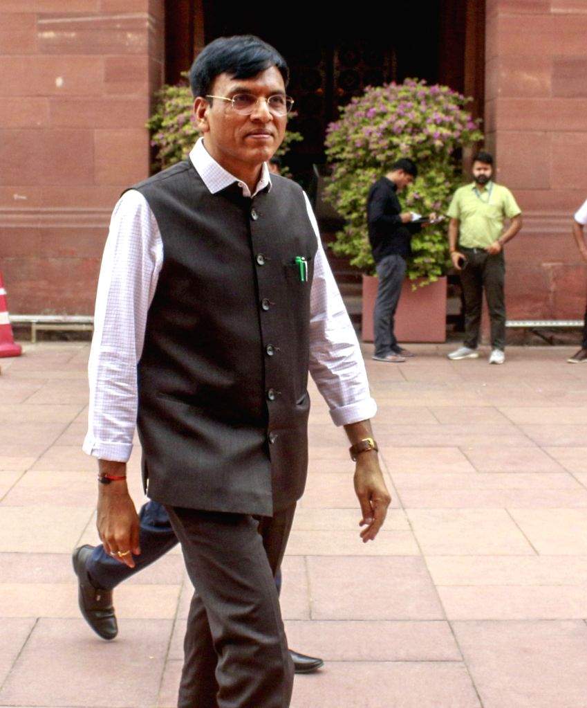 New Delhi : MPs at Parliament House