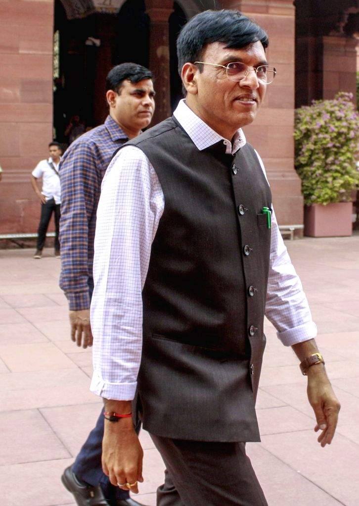 New Delhi : MPs at Parliament House