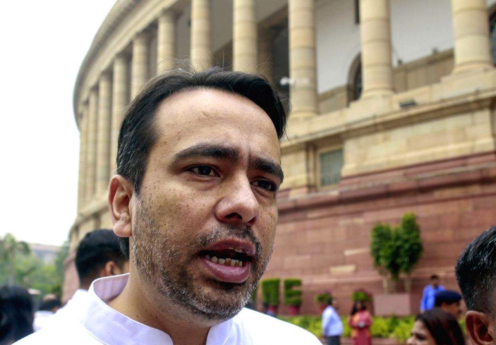 New Delhi : MPs at Parliament House