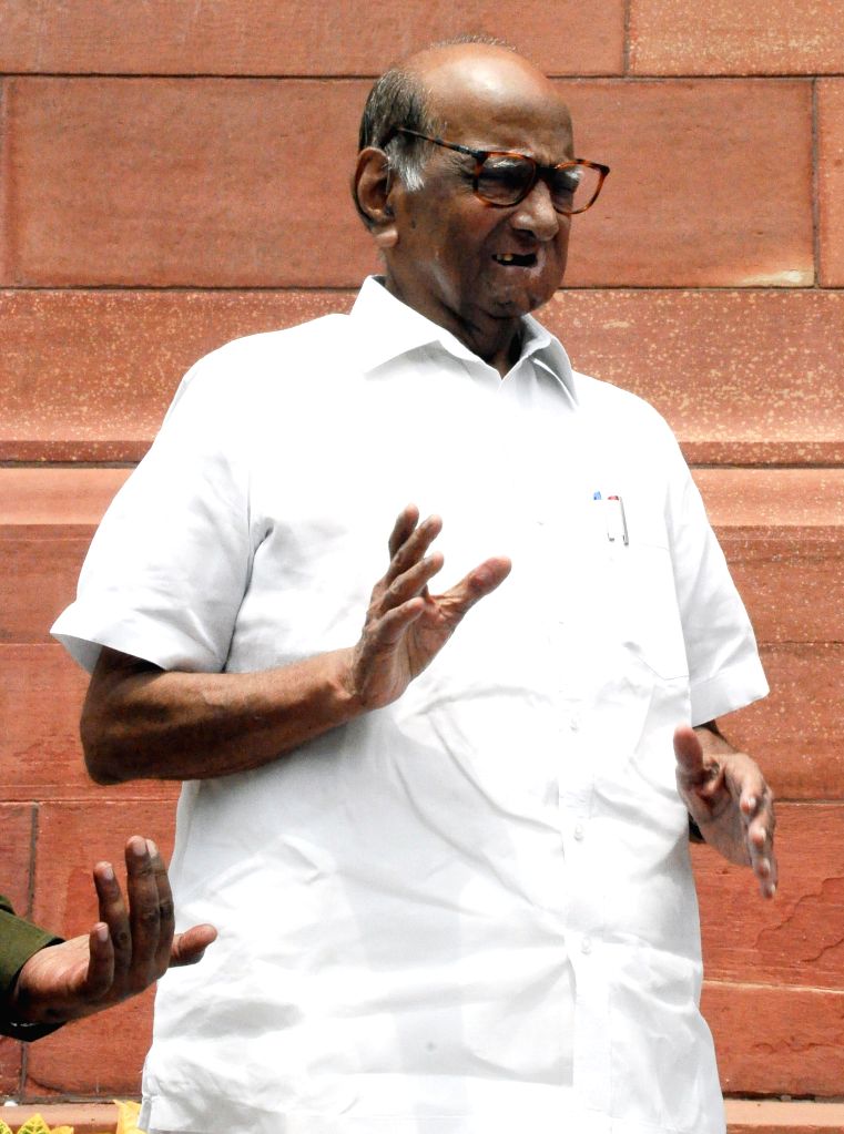 New Delhi : MPs At Parliament House During The Monsoon Session