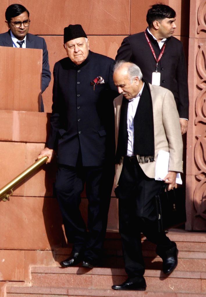New Delhi : MPs at Parliament House during the winter session