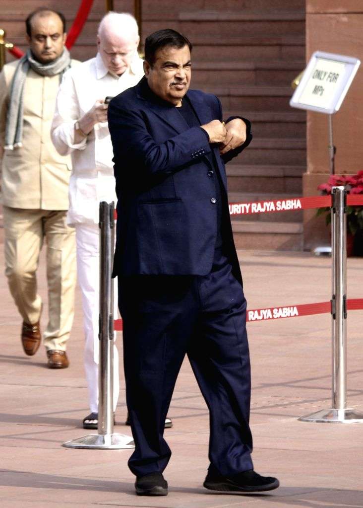 New Delhi : MPs at Parliament House during the winter session of Parliament