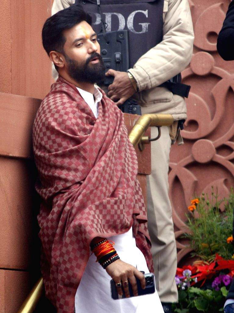 New Delhi : MPs at Parliament House during the Budget Session