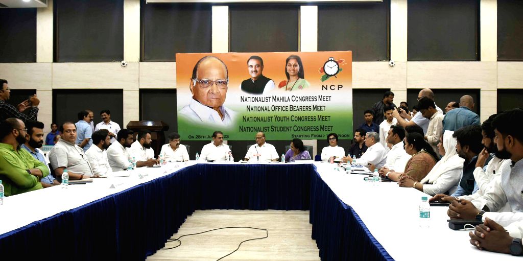 New Delhi : Nationalist Congress Party (NCP) office bearers' meet