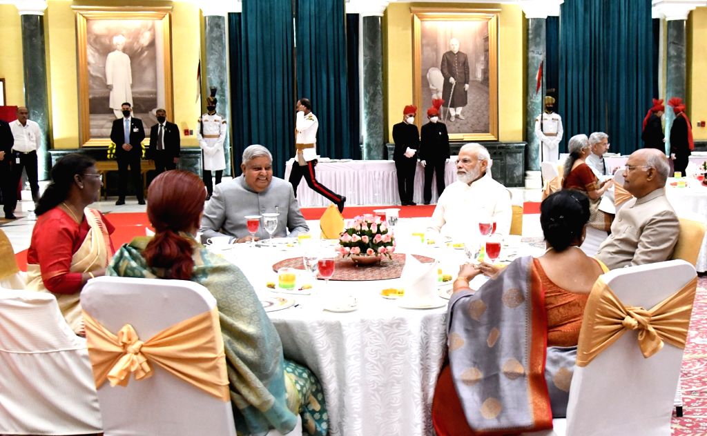 New Delhi : 'At Home' reception hosted by President Droupadi Murmu