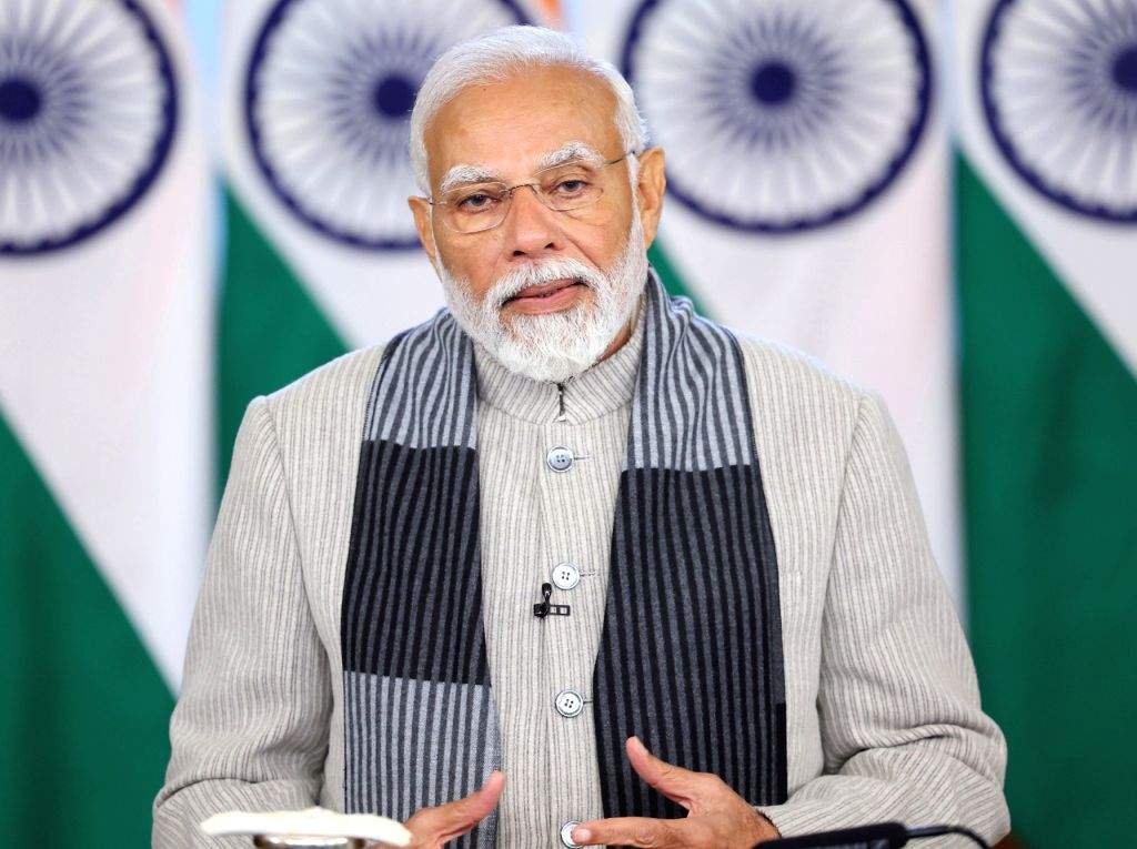 Prime Minister Narendra Modi addresses the Pali Saansad Khel Mahakumbh
