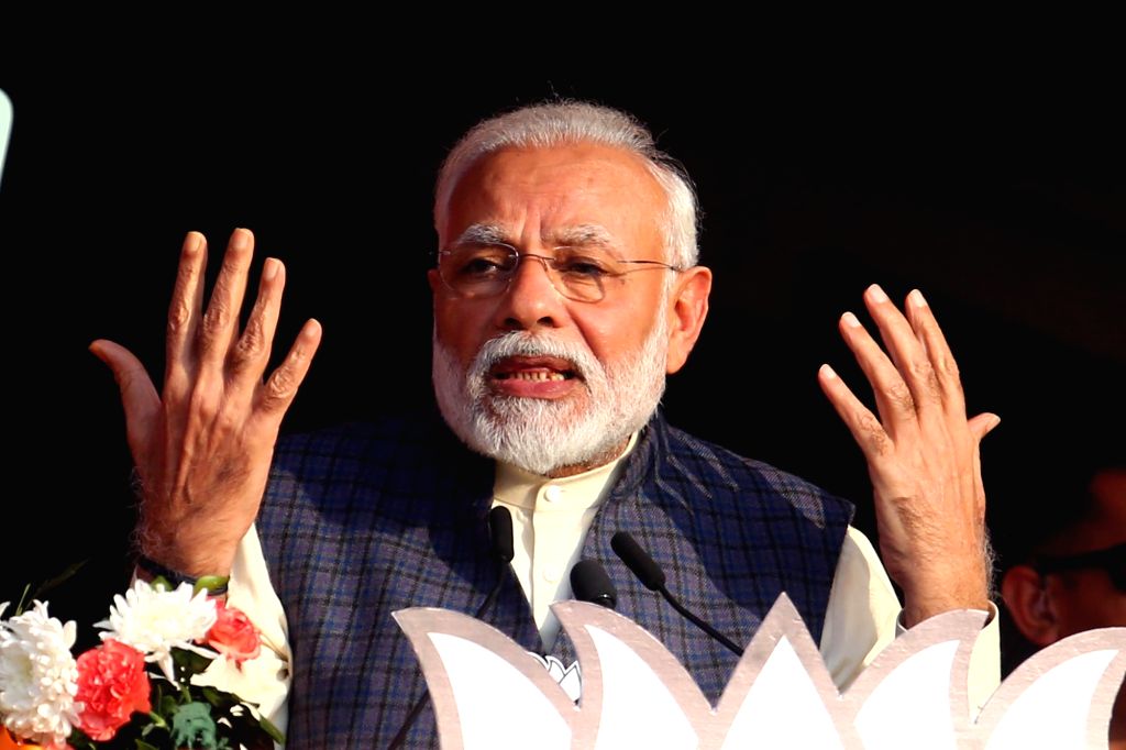 Modi lists 'Big 30' to target Opposition in Delhi rally