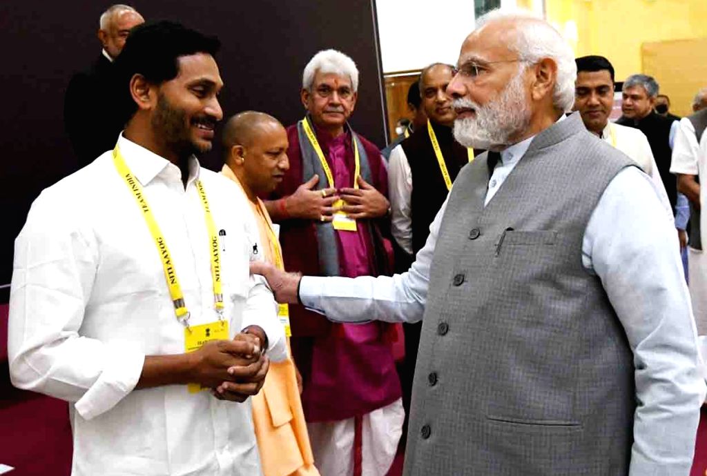 New Delhi : PM Narendra Modi meets Andhra Pradesh CM YS Jagan Mohan ...