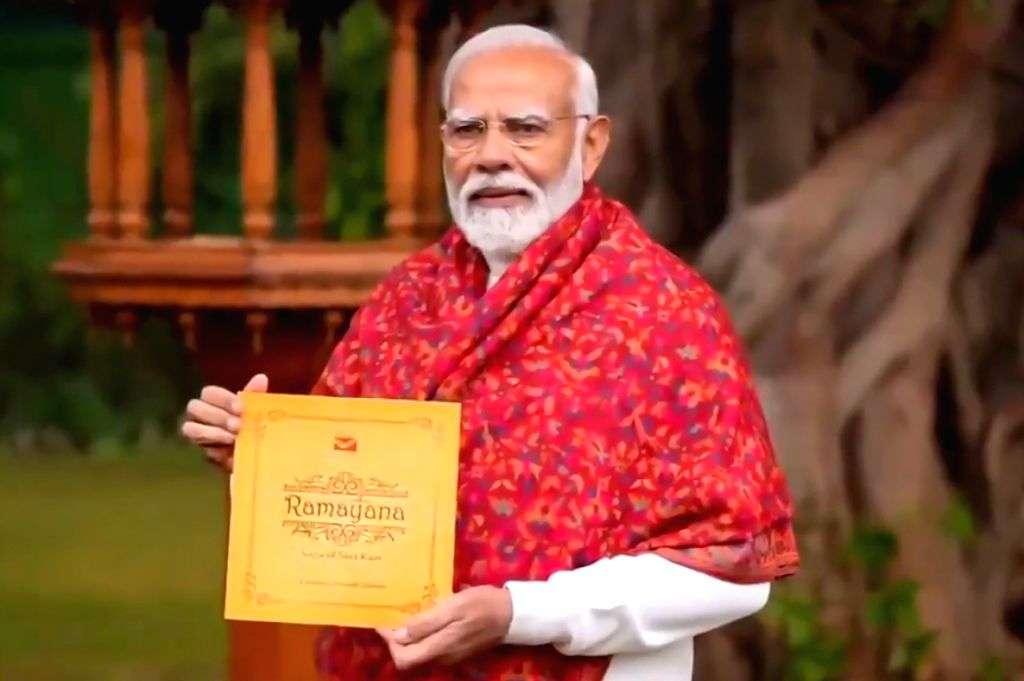 New Delhi : Prime Minister Narendra Modi releases Commemorative Postage ...