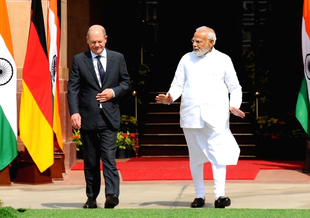 PM Modi, German Chancellor hold talks in Delhi
