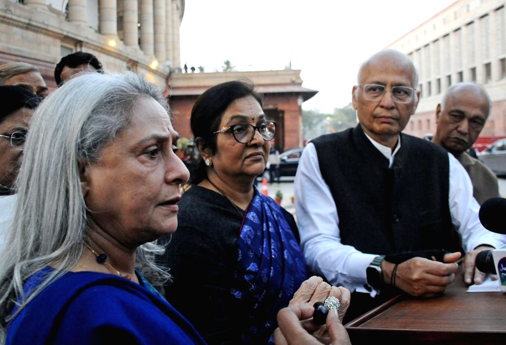 Congress MP Rajani Patil suspended from Rajya Sabha for recording House ...
