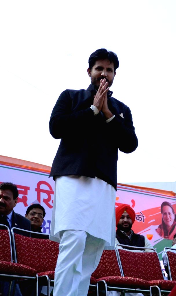 Indian Youth Congress chief Amrinder Singh Raja Brar