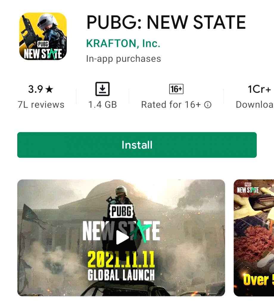 PUBG: New State crosses 1 Cr downloads on Google Play Store