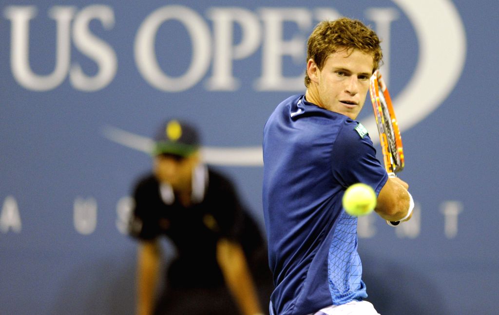 New York: U.S. Open tennis tournament - Diego Schwartzman
