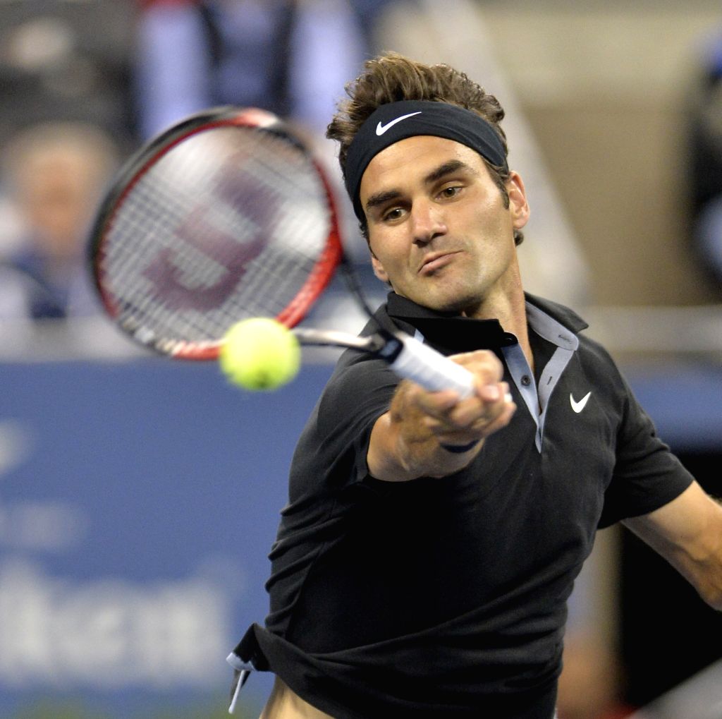 New York: U.S. Open tournament 2014 - Roger Federer