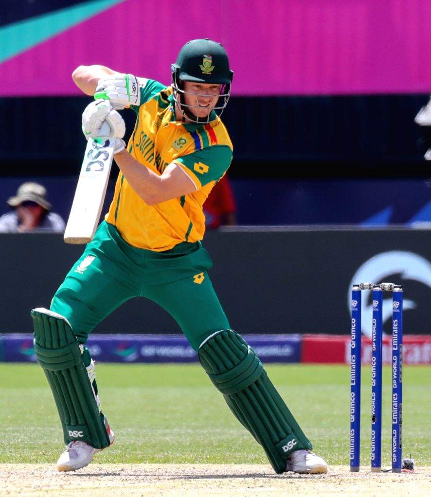 New York : ICC Men's T20 World Cup cricket match between South Africa ...