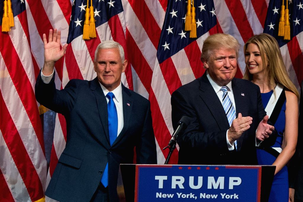 U.S.-NEW YORK-TRUMP-PENCE-PRESIDENTIAL CAMPAIGN