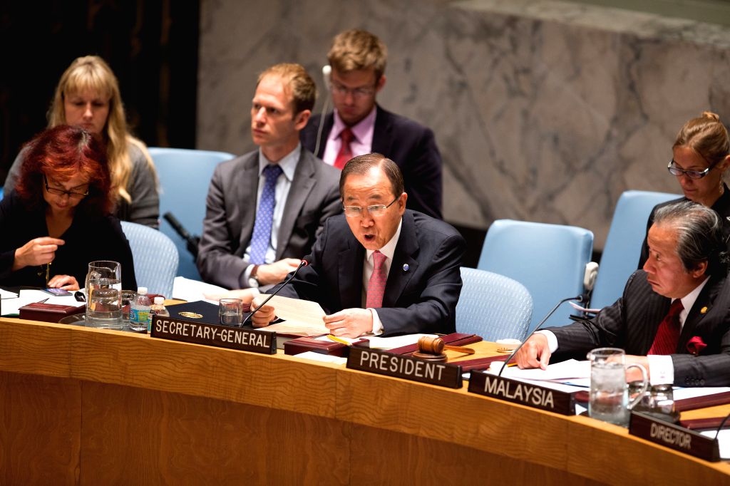 UN-NEW YORK-SECURITY COUNCIL-CONFLICT-CHILDREN
