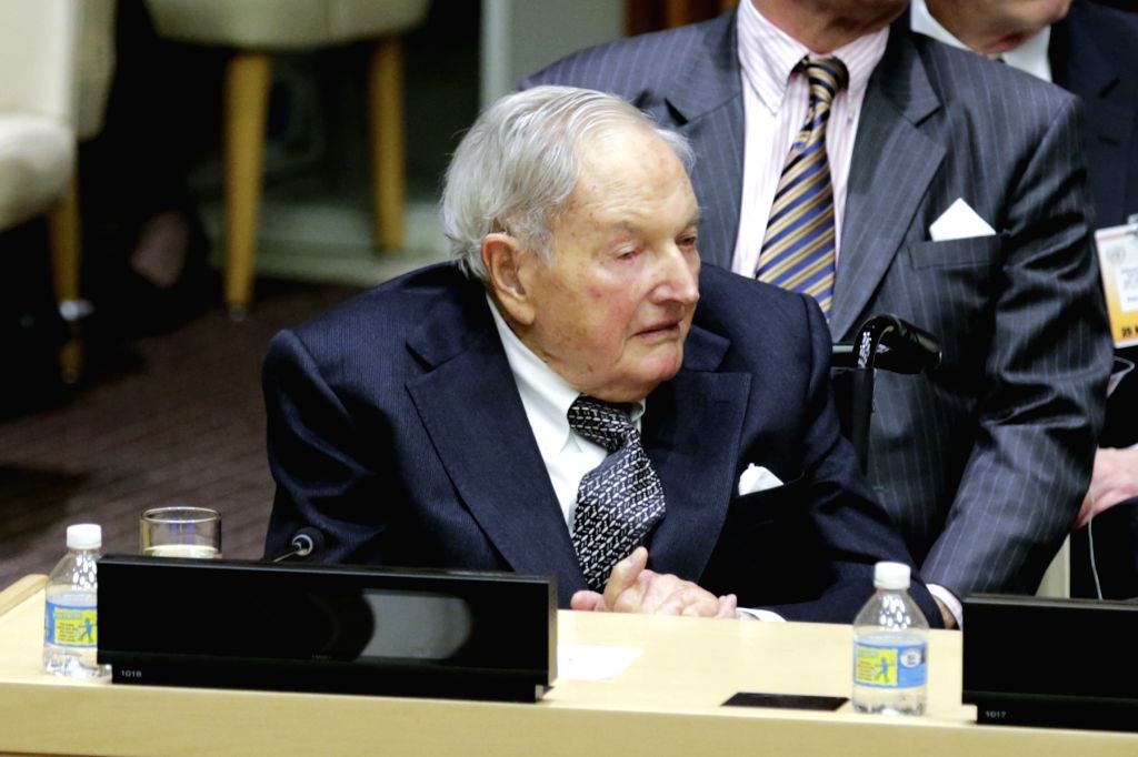 U.S.-NEW YORK-DAVID ROCKEFELLER-DEATH
