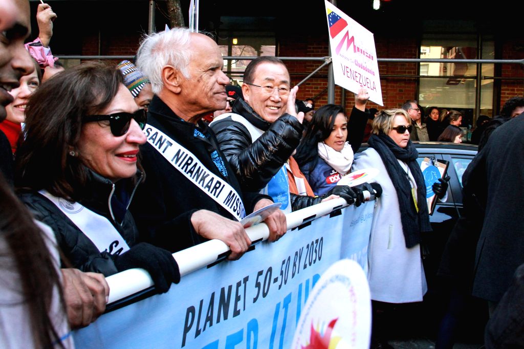 UN-NEW YORK-GENDER EQUALITY-MARCH