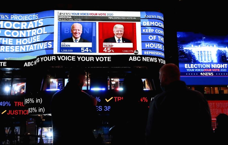 ) Biden projected to take battleground state of Michigan in ...