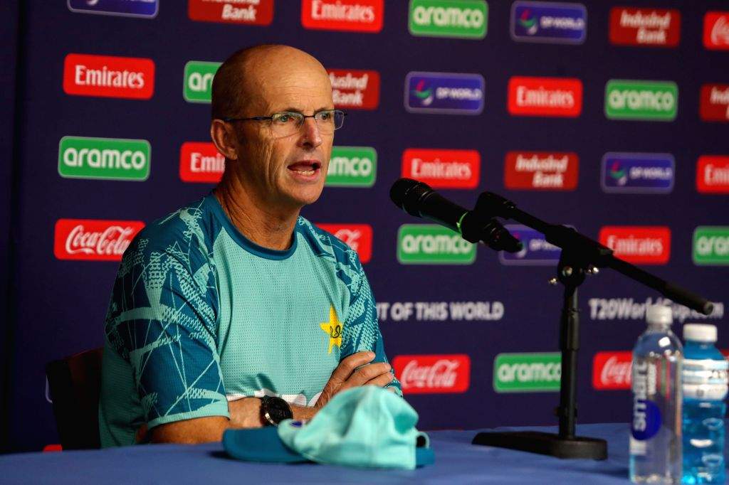 New York: Pakistan cricket team coach Gary Kirsten during a press ...