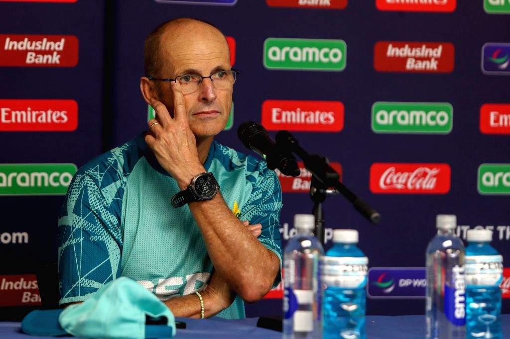 New York: Pakistan cricket team coach Gary Kirsten during a press ...