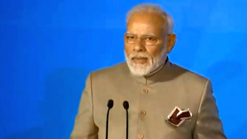 New York: Climate Action Summit 2019 - Modi
