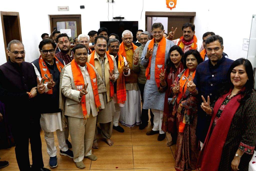 Newly Elected BJP MLAs Meet with Senior Leaders