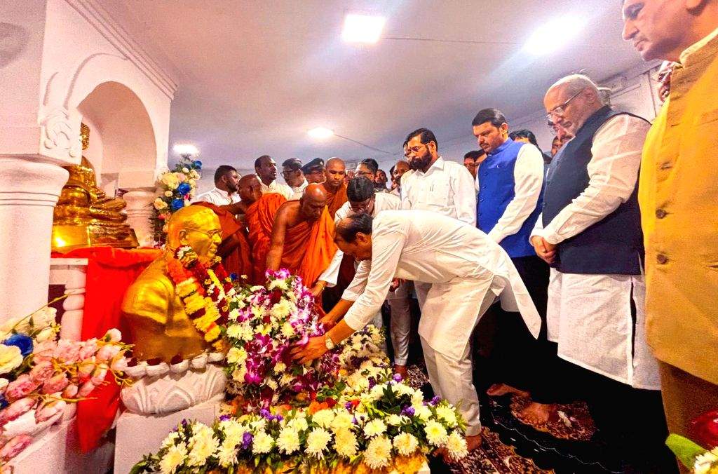 Newly sworn-in Maharashtra Deputy CM Ajit Pawar pays tribute to Dr ...