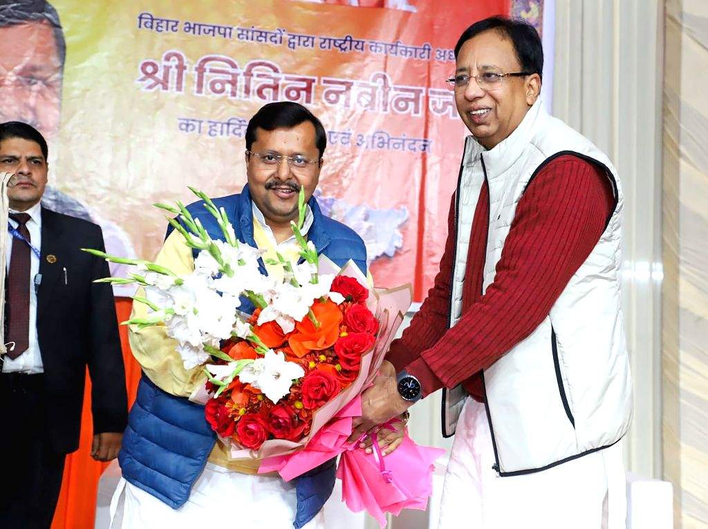 Nitin Nabin Meet Bihar Leaders