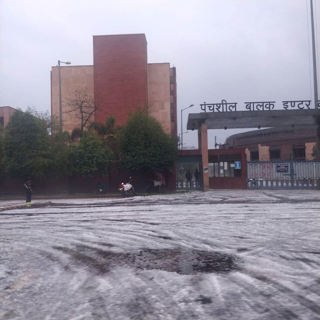 Heavy rains, hailstorm damage crops in northwest India