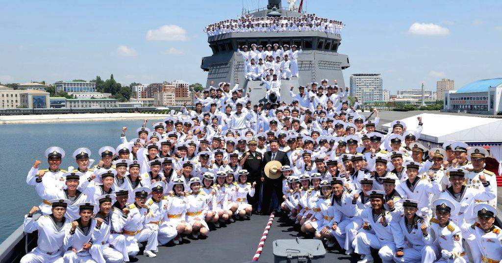 North Korea commissions destroyer Choe Hyon