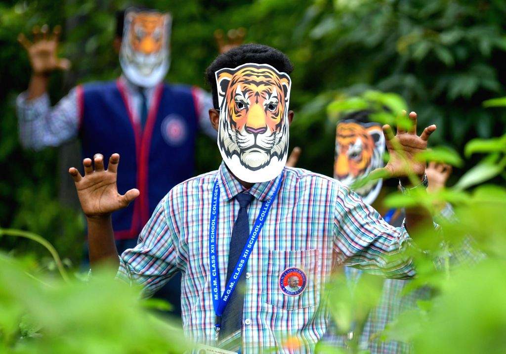 NSS students celebrate Global Tiger Day