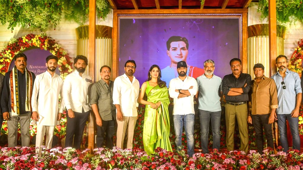 NTR, Janvi Kapoor's New Movie Opening