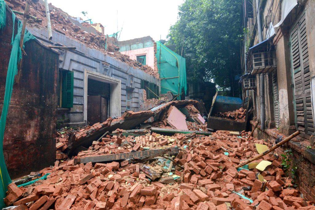 Old House Collapses