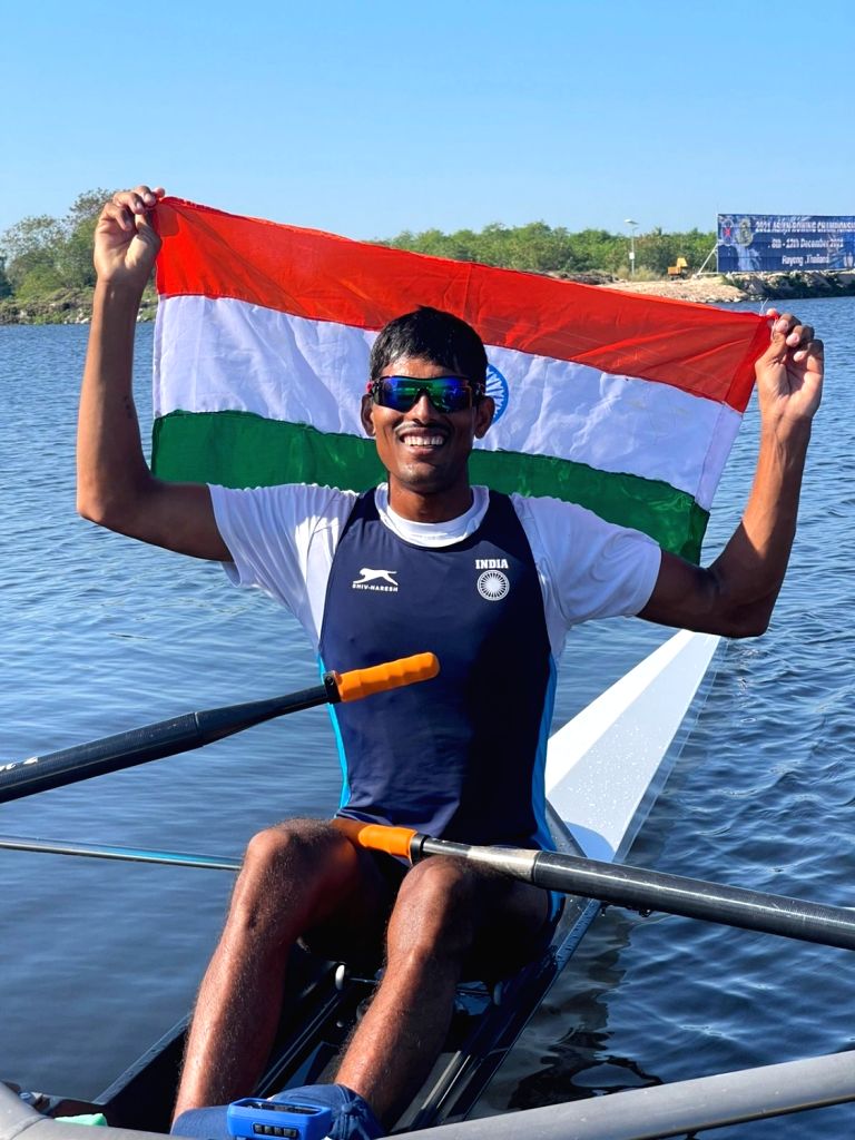 Olympian Arvind Singh wins gold in Asian Rowing C'ship