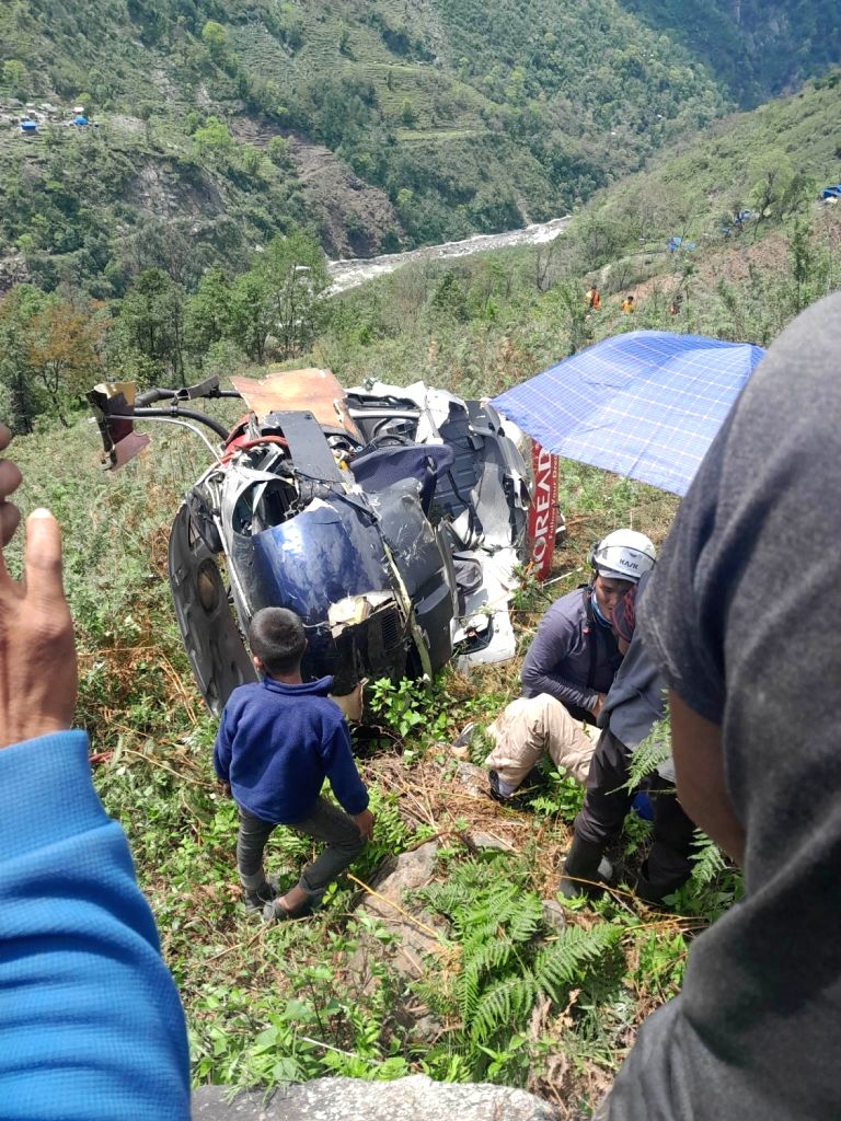 Free Photo : One dead in Nepal chopper crash