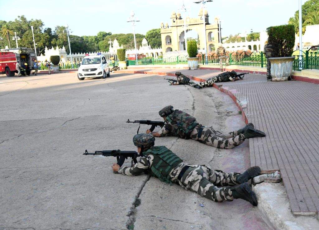 Operation Abhyas mock drill in Mysuru