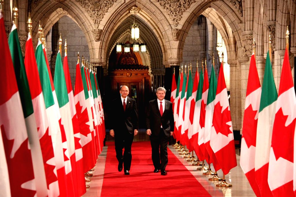 CANADA-ITALY-PM-LETTA-VISIT