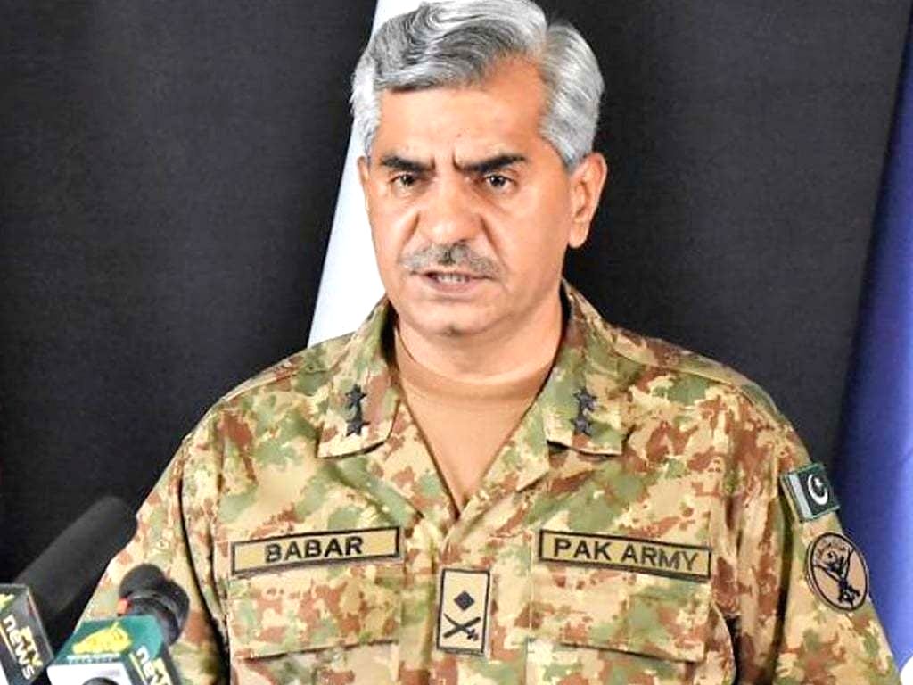 Free Photo: Pak's DG ISPR Major General Babar Iftikhar counters Indian ...