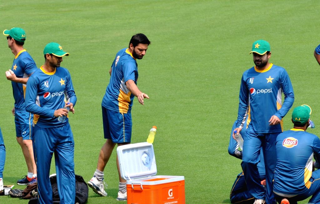 Pakistan practice session