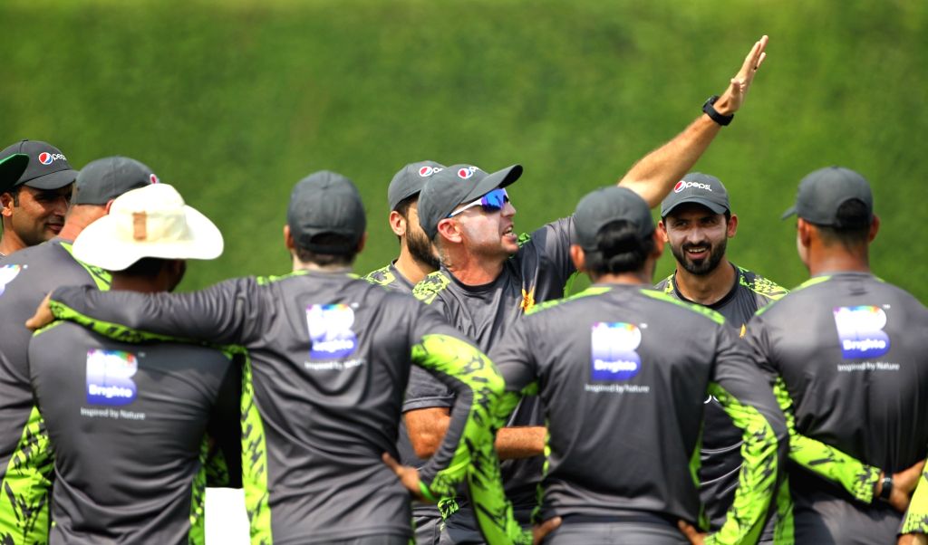 Dubai (UAE): Asia Cup 2018 - Pakistan practice session