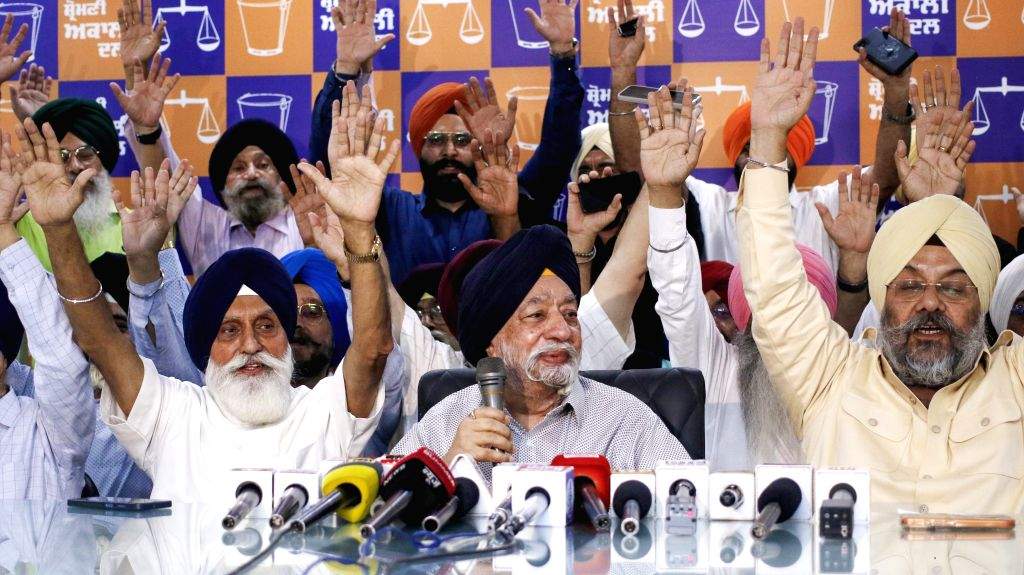 Paramjit Singh Sarna Addresses Press Conference